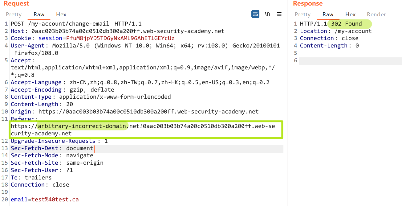 portswigger：portswigger 靶场之 CSRF 篇 - Rabbit's Blog